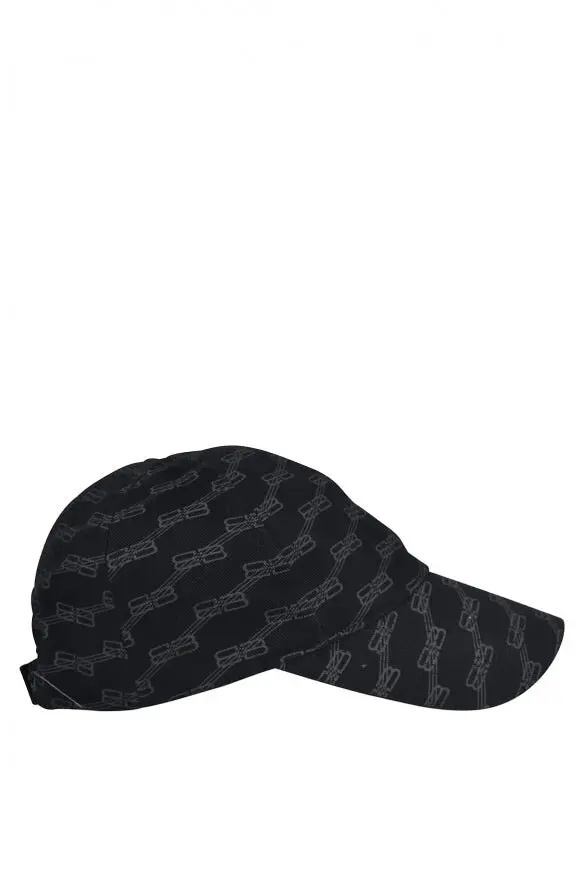 Balenciaga Monogrammed Cotton Cap