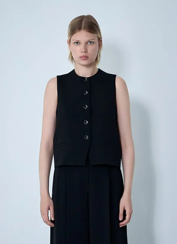 Max Mara Denver Waistcoat - Black