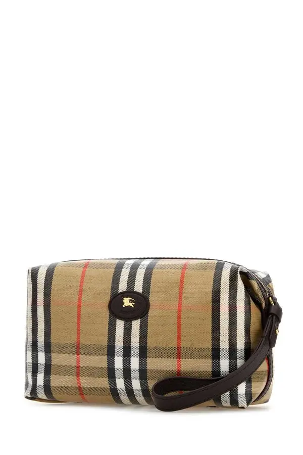 Burberry Printed Canvas Beauty Case - Multicolor