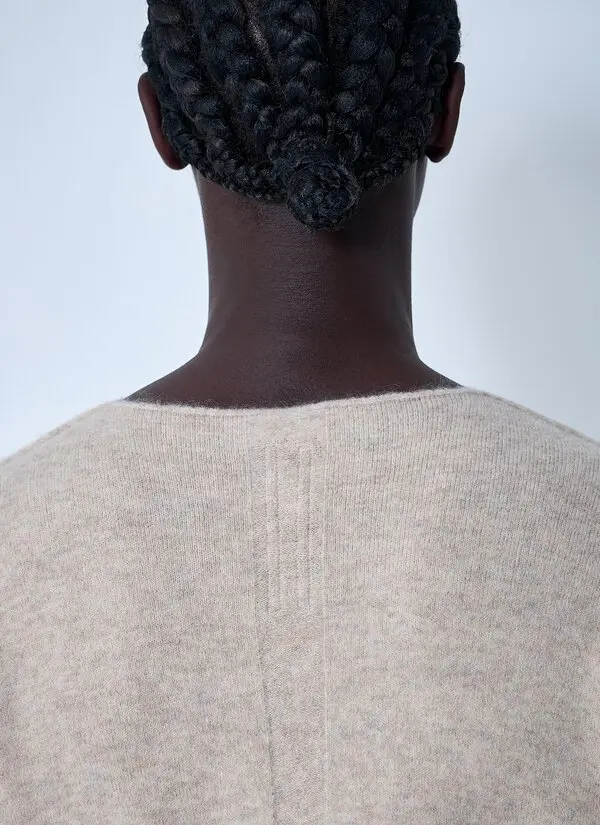 Rick Owens Distressed Wool-blend Knit Top - Multicolor