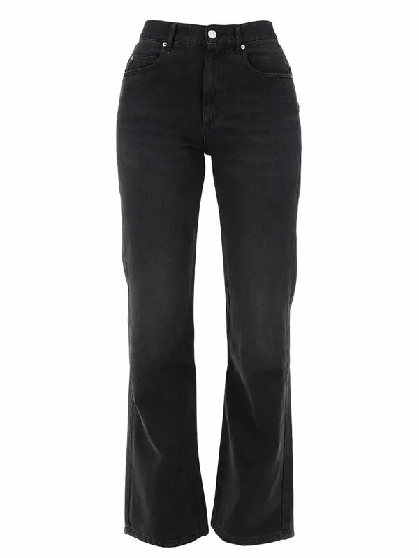 Isabel Marant Étoile Belvira Flare Jeans - Black