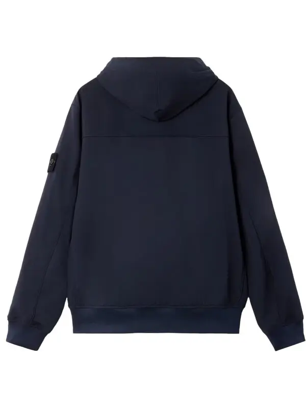 Stone Island Hooded Parka - Blue