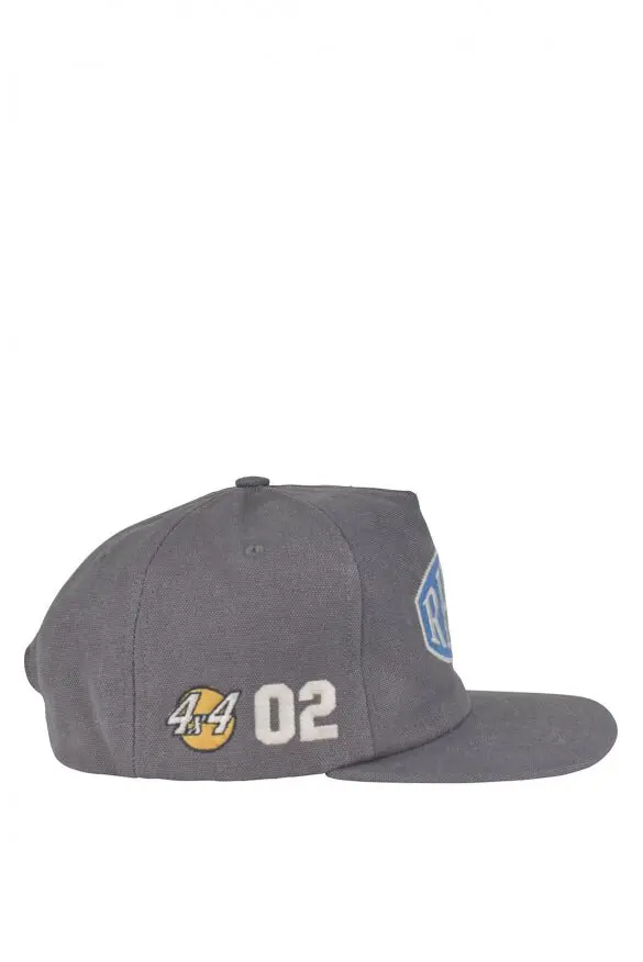 Rhude Cotton Cap With Embroidered Logo