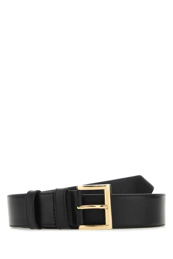 Prada Leather Belt - Black