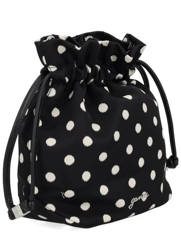 GANNI Bou Bucket Bag - Black