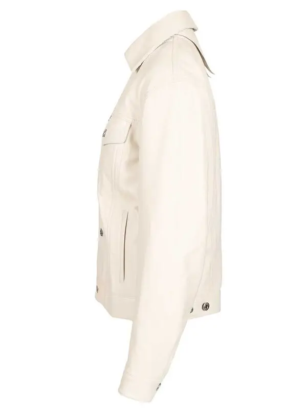 Bottega Veneta Woven Leather Jacket