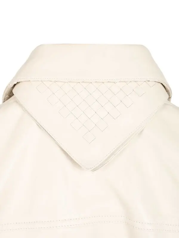 Bottega Veneta Woven Leather Jacket