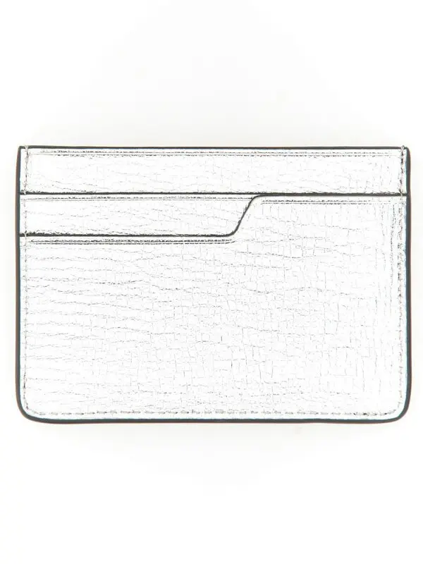 ANYA HINDMARCH Eyes Card Holder - Silver
