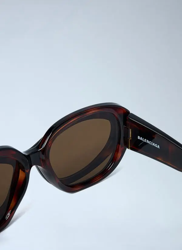 Balenciaga Superbusy Round Sunglasses