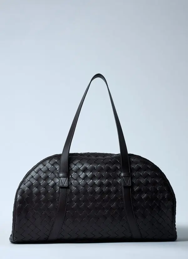 Bottega Veneta Jim Queen Duffle Bag - Black