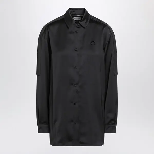 MONCLER X EDWARD ENNINFUL Moncler Genius X Edward Enninful Long-sleeve Shirt - Black