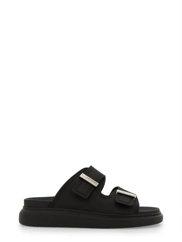 Alexander McQueen Oversized Hybrid Sandals - Black