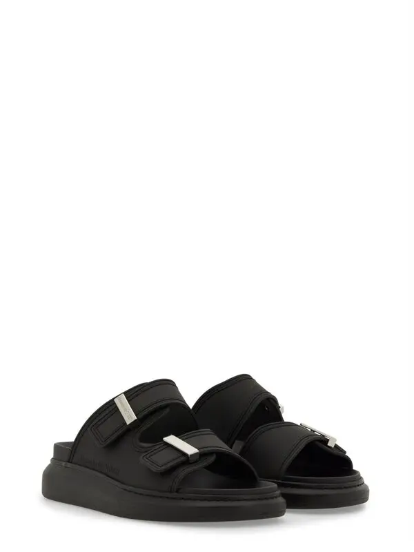Alexander McQueen Oversized Hybrid Sandals - Black