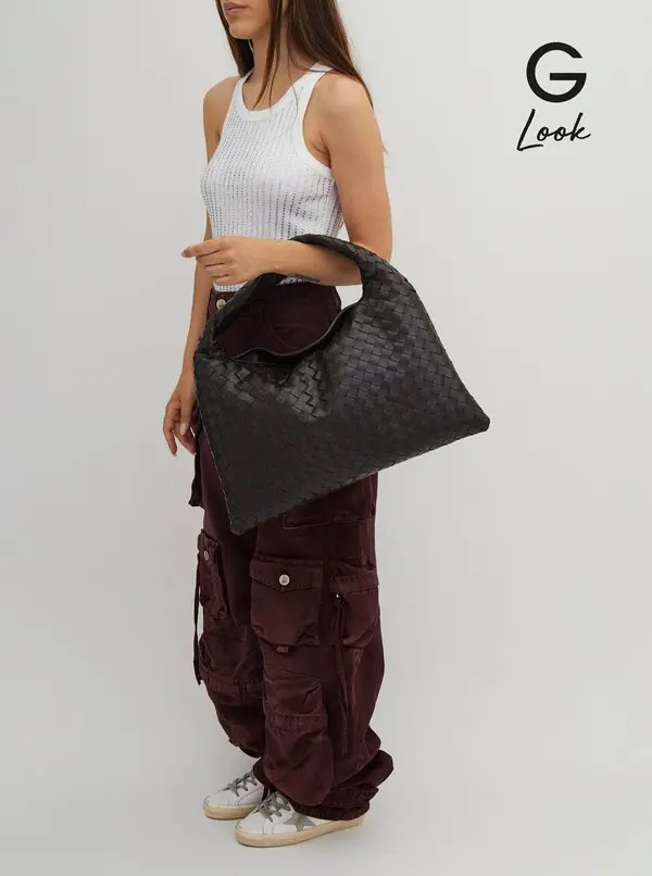Bottega Veneta Small Shoulder Bag With Intreccio Motif