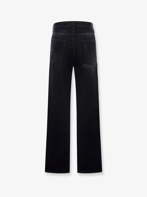 Balenciaga Black Denim Jeans - Multicolor