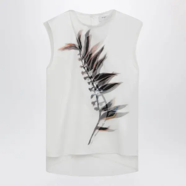 Sportmax Double-layer Top - White