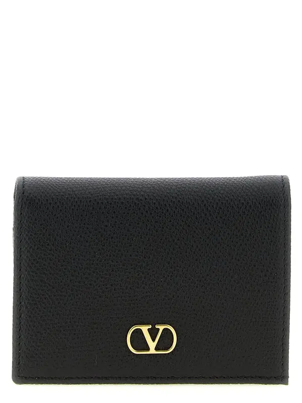 Valentino Garavani Vlogo Signature Wallet - Black