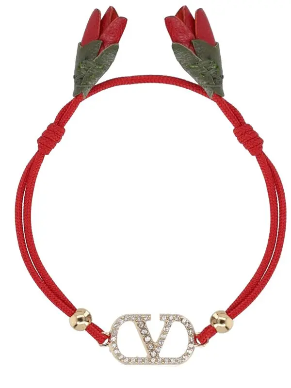 Valentino Garavani Vlogo Signature Bracelet - Red