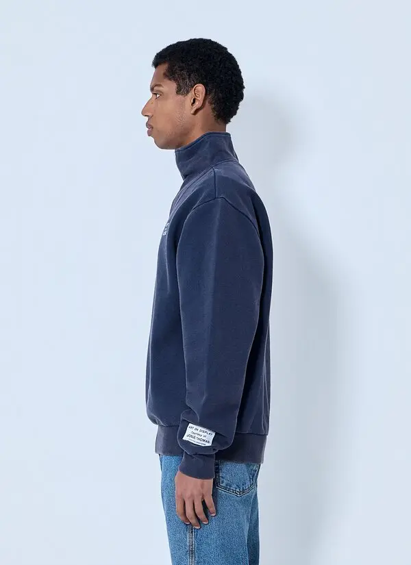GALLERY DEPT. Cotton Half-zip Sweatshirt With Embroidered Logo