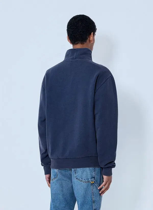 GALLERY DEPT. Cotton Half-zip Sweatshirt With Embroidered Logo