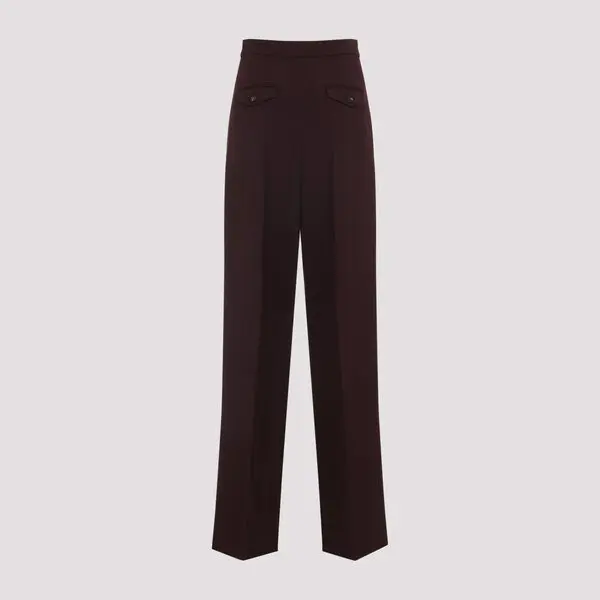 Chloé Wool Wide Leg Pants