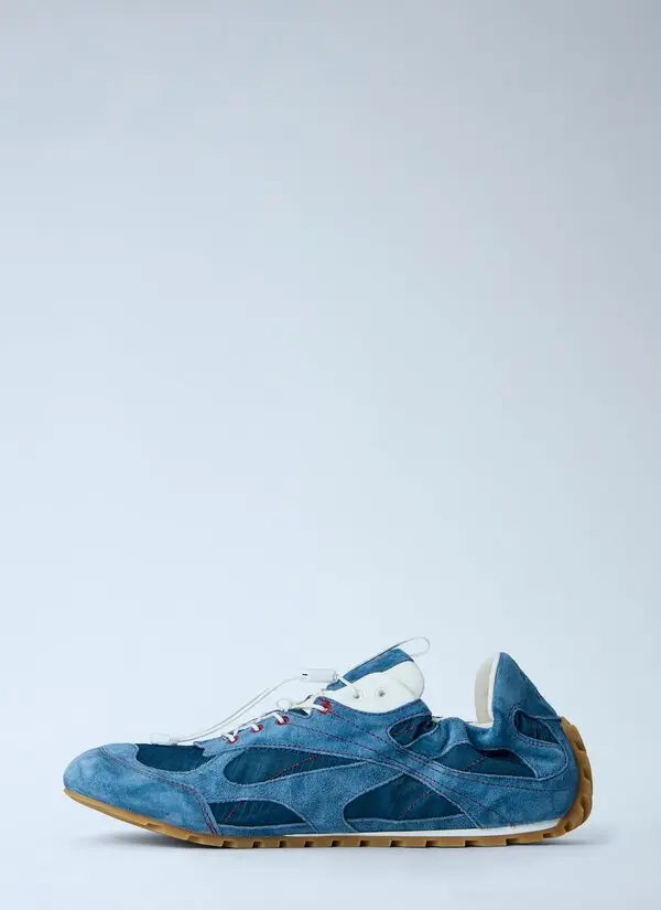 Bottega Veneta Orbit Flash Sneakers - Blue
