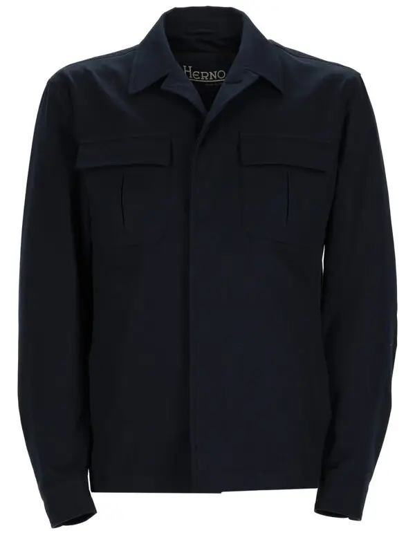 Herno Cotton Blend Shirt Jacket