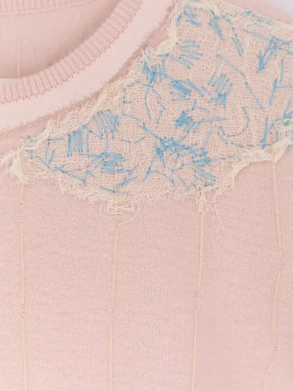 MAISON MARGIELA Ribbed Virgin Wool Sweater