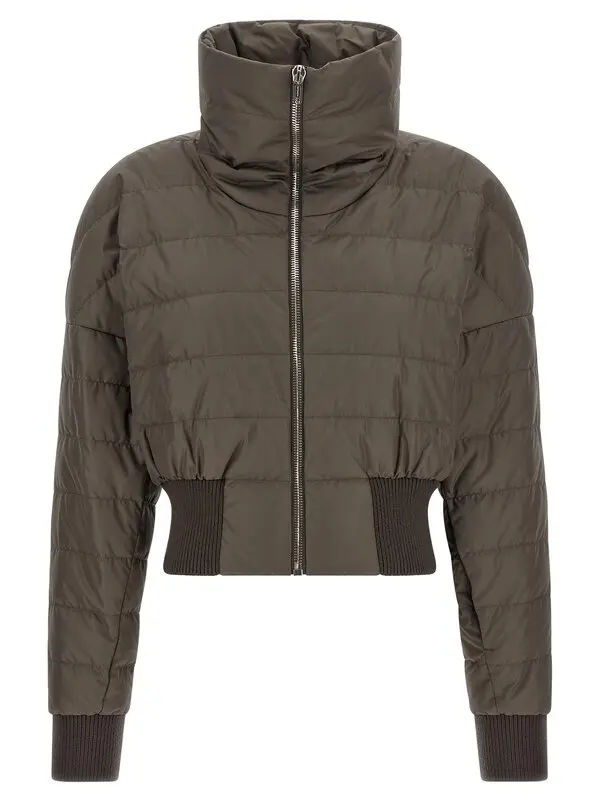Rick Owens Moncler + Cropped Down Jacket
