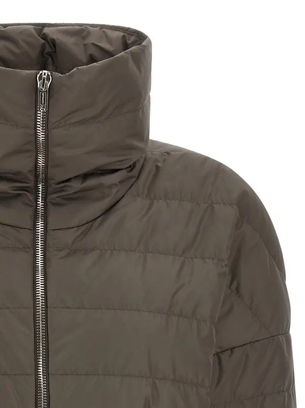 Rick Owens Moncler + Cropped Down Jacket