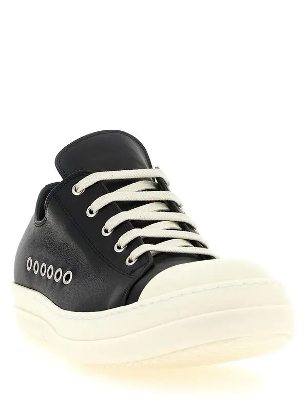 Rick Owens Extreme Low Sneaks" Leather Sneakers
