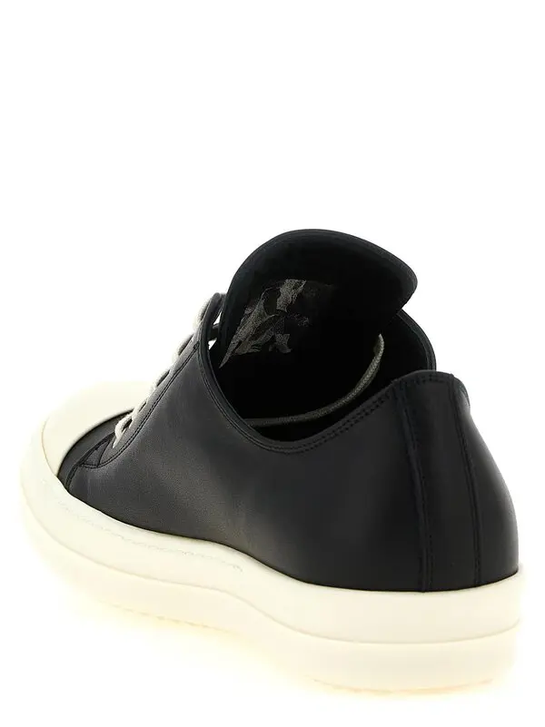 Rick Owens Extreme Low Sneaks" Leather Sneakers
