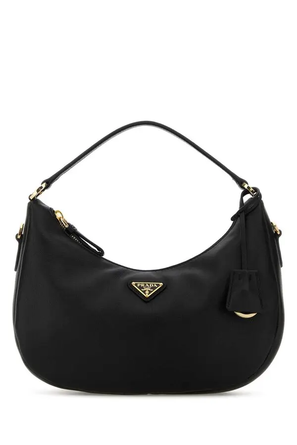 Prada Leather Handbag - Black