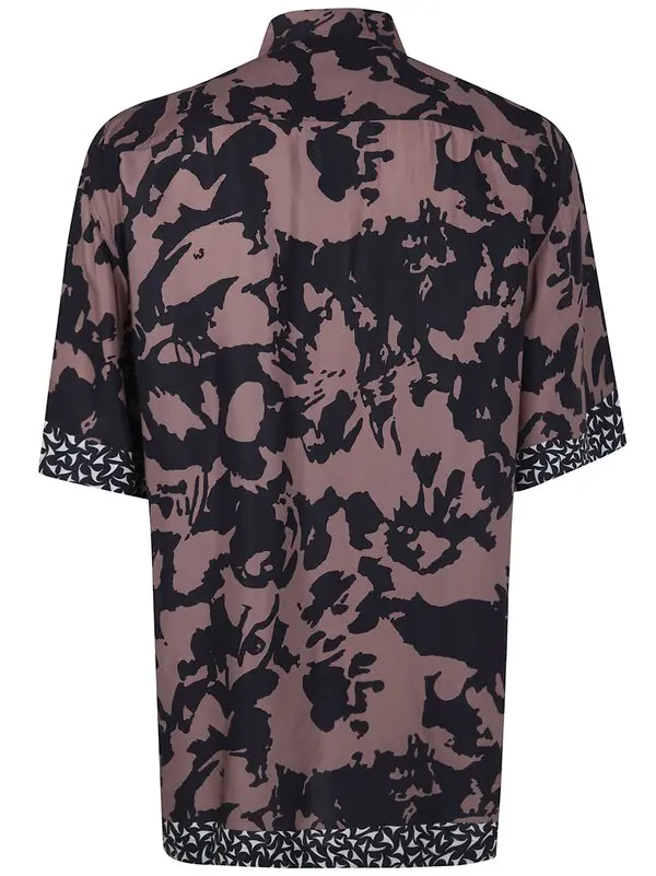 Dries Van Noten Cassidye Short Sleeves Print Shirt - Multicolor