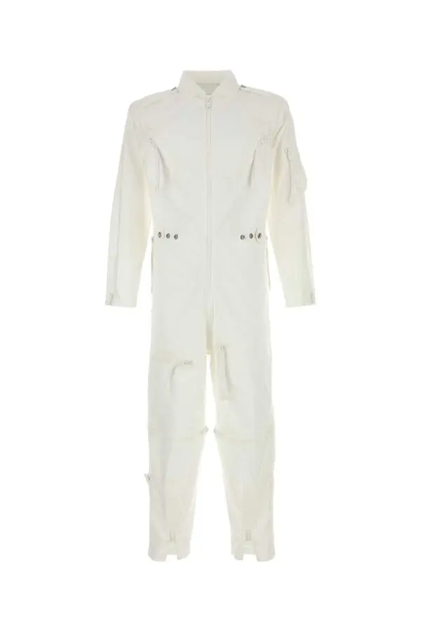 Prada Cotton Jumpsuit - White