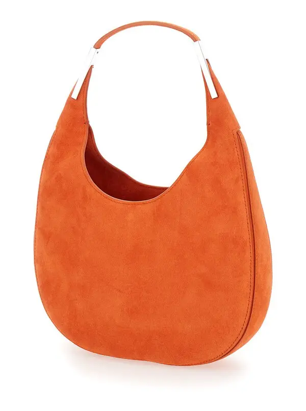 Savette Florence Small Shoulder Bag In Suede - Multicolor