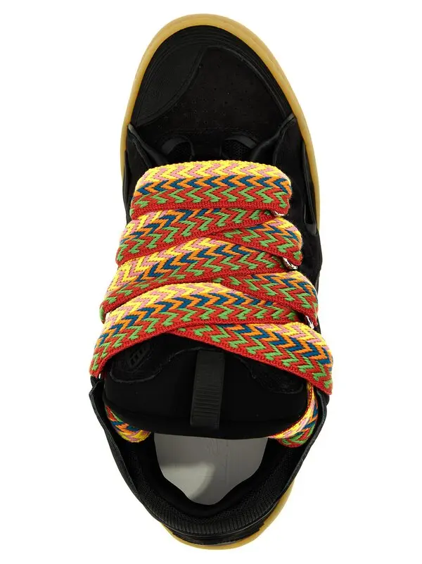 LANVIN Curb Sneakers - Black
