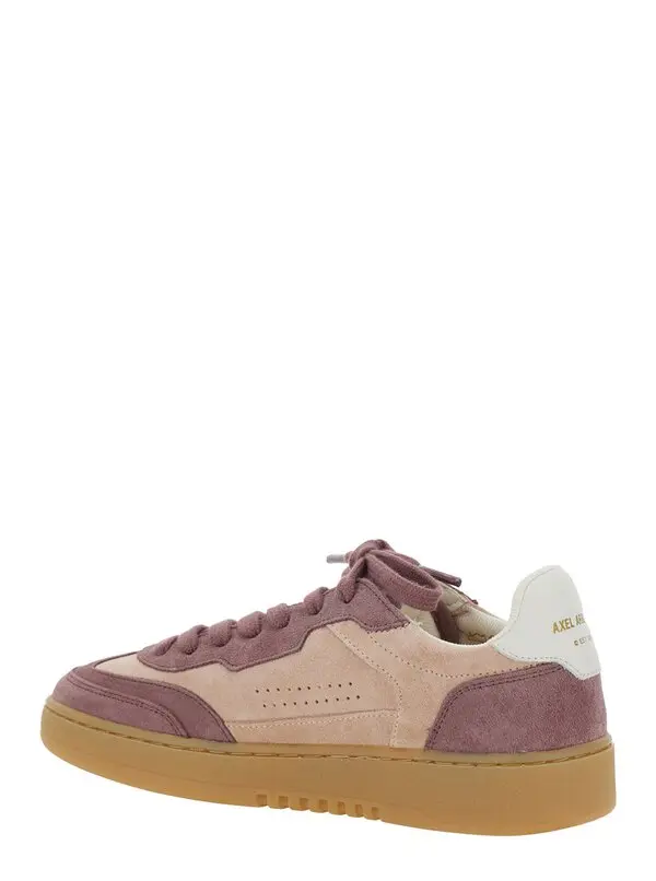 Axel Arigato Dice Low Top Sneakers With Contrasting Suede Heel - Multicolor