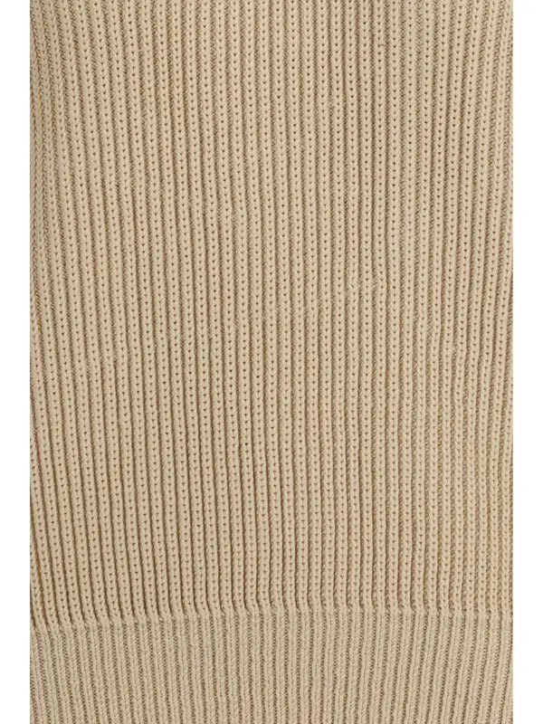 Saint Laurent Ribbed Cotton Pullover