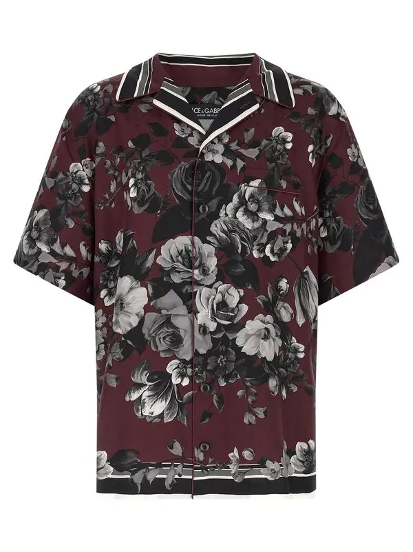 Dolce & Gabbana Bouquet Fiori' Shirt - Multicolor