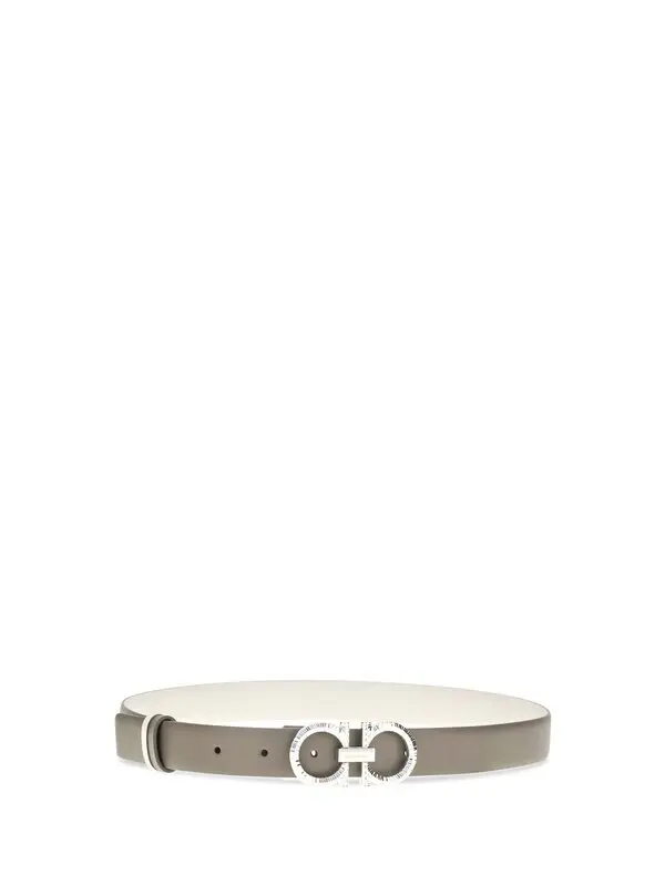 FERRAGAMO Reversible And Adjustable Gancini Belt