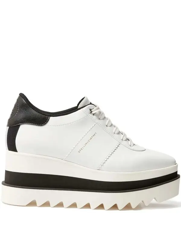 Stella McCartney Sneak-elyse Platform Sneakers - White