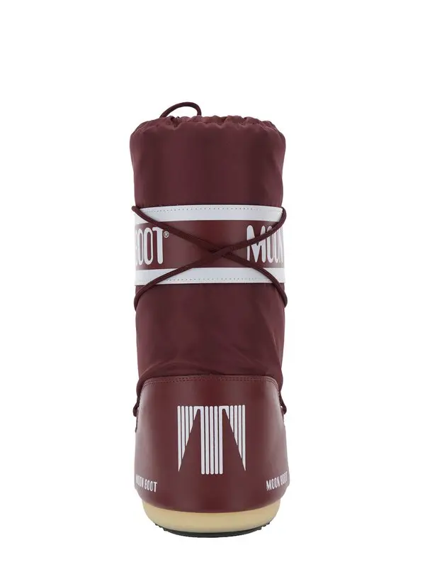 Moon Boot Icon Bordeaux Snow Boots - Multicolor