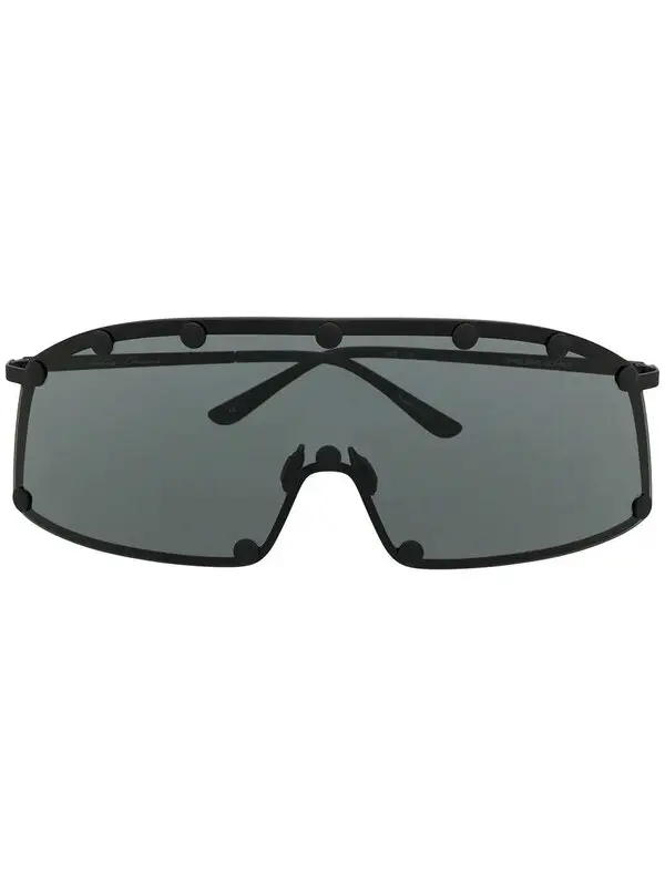 Rick Owens Oversized Sunglasses - Black