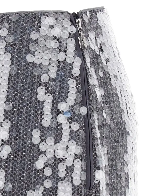 ROTATE BY BIRGER CHRISTENSEN Sequin Embellished Pencil Skirt