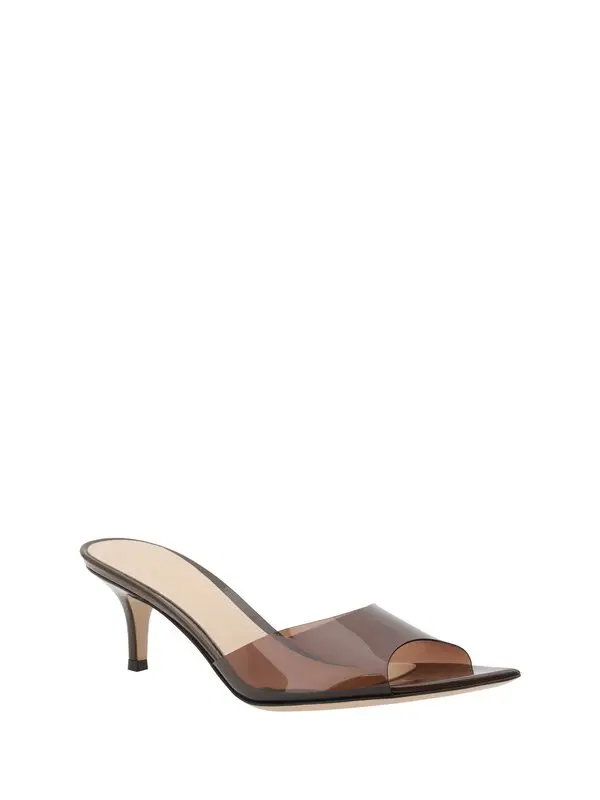 GIANVITO ROSSI Elle Sandals - Brown