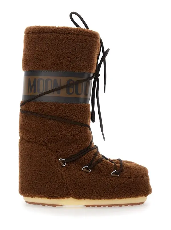 Moon Boot Icon Fleece Snow Boots - Multicolor