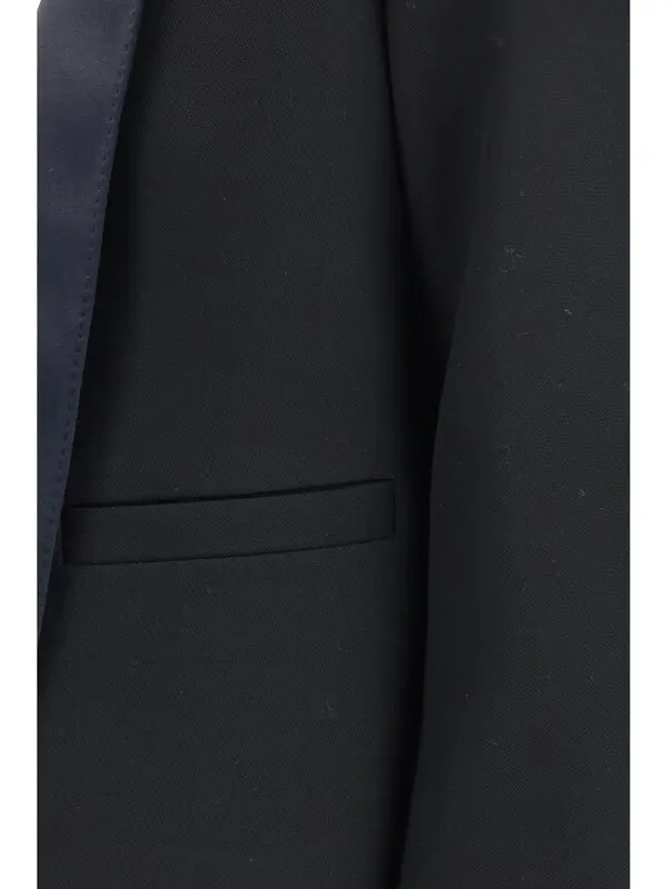 TOM FORD Cropped Single-breasted Jacket With Shawl Lapels