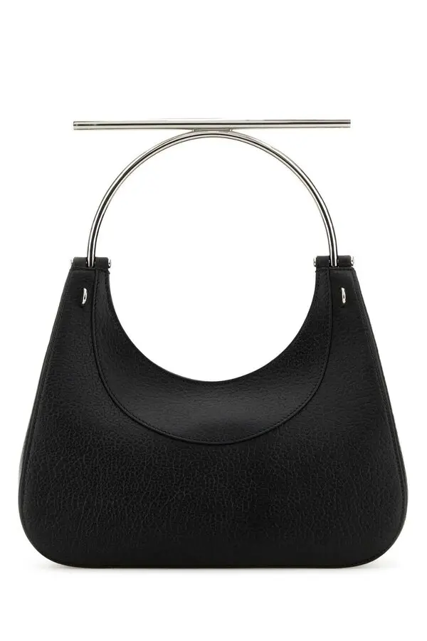 Alexander McQueen Leather Cross-bar Handbag