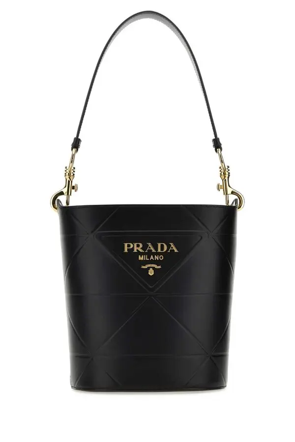 Prada Vitello Leather Bucket Bag